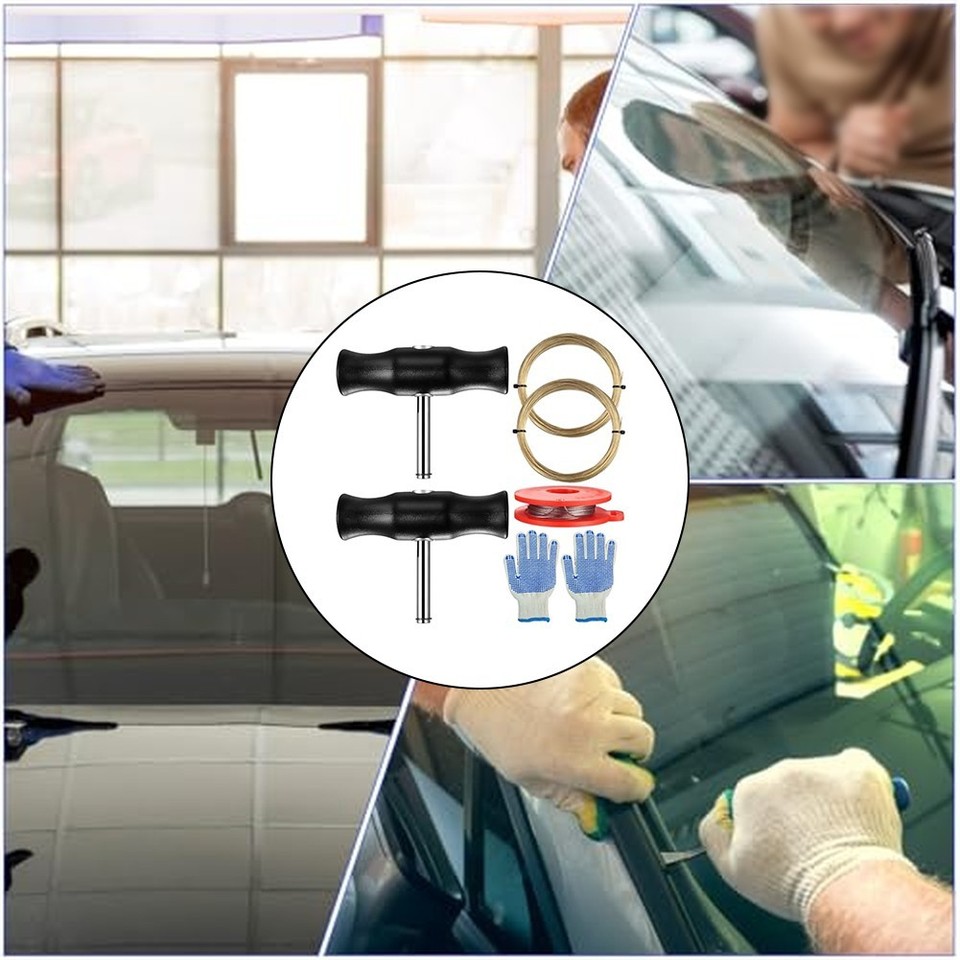 Car Repair DIY Glass Projects Car Windshield Removal Tools Ergonomic ...