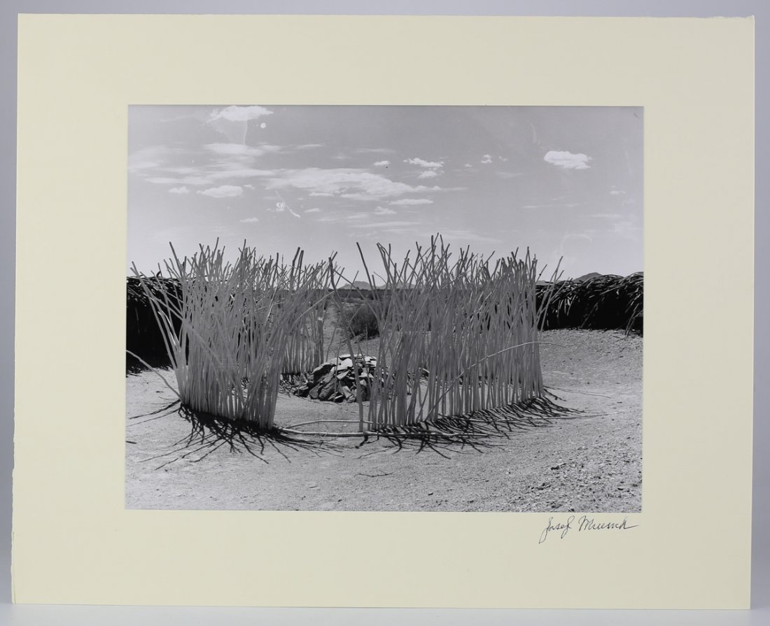 Josef Muench American 1904-1998 B/W Gelatin Silver Photograph Papago ...