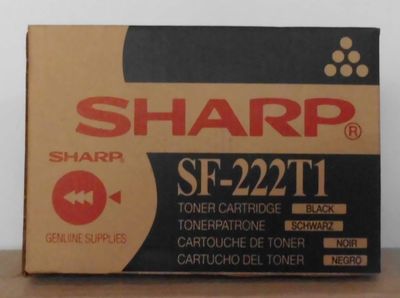 Original Sharp SF-222T1 Toner black für SF 2022 2022N 2027 2027N OVP A ...