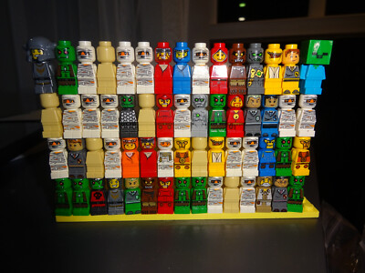 LEGO Lot of 60 MICROFIGS MICRO FIGURE MINI FIGURE Game Pieces | eBay