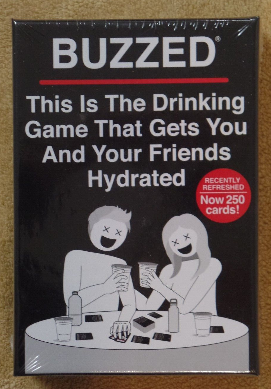 Buzzed Drinking Game Card Board Game | eBay