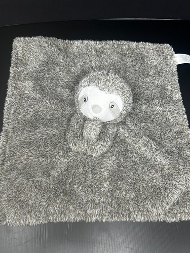 Carters Gray Sloth Baby Lovey Security Blanket Shaggy 67609 | eBay
