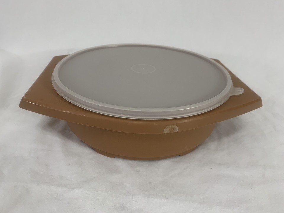 Vintage ~ Tupperware 785-1 Taco Party 8-1/2" Tortilla Pita Keeper w/Lid ...