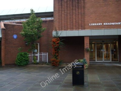 Photo 6x4 Entrance, Library Headquarters, Omagh An Oghmagh My attention ...