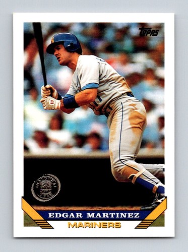 1993 Topps Inaugural Colorado Rockies Edgar Martinez #315 Seattle ...