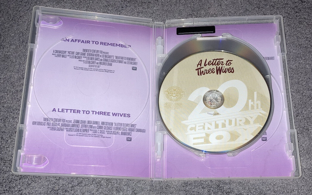 An Affair to Remember / Laura DVD Letter Three Wives / Three Faces of ...