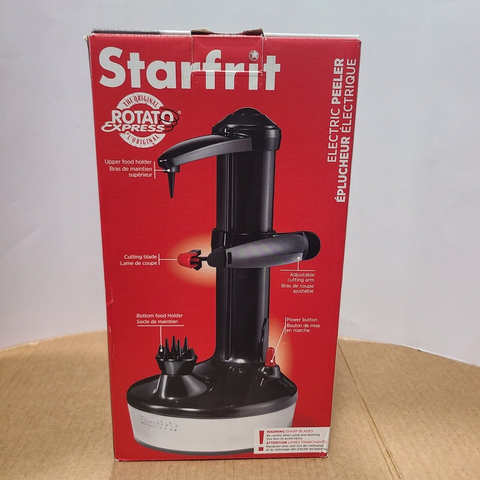 Starfrit Rotato Express 2.0 ELECTRIC Peeler -Black FRUITS APPLES ...