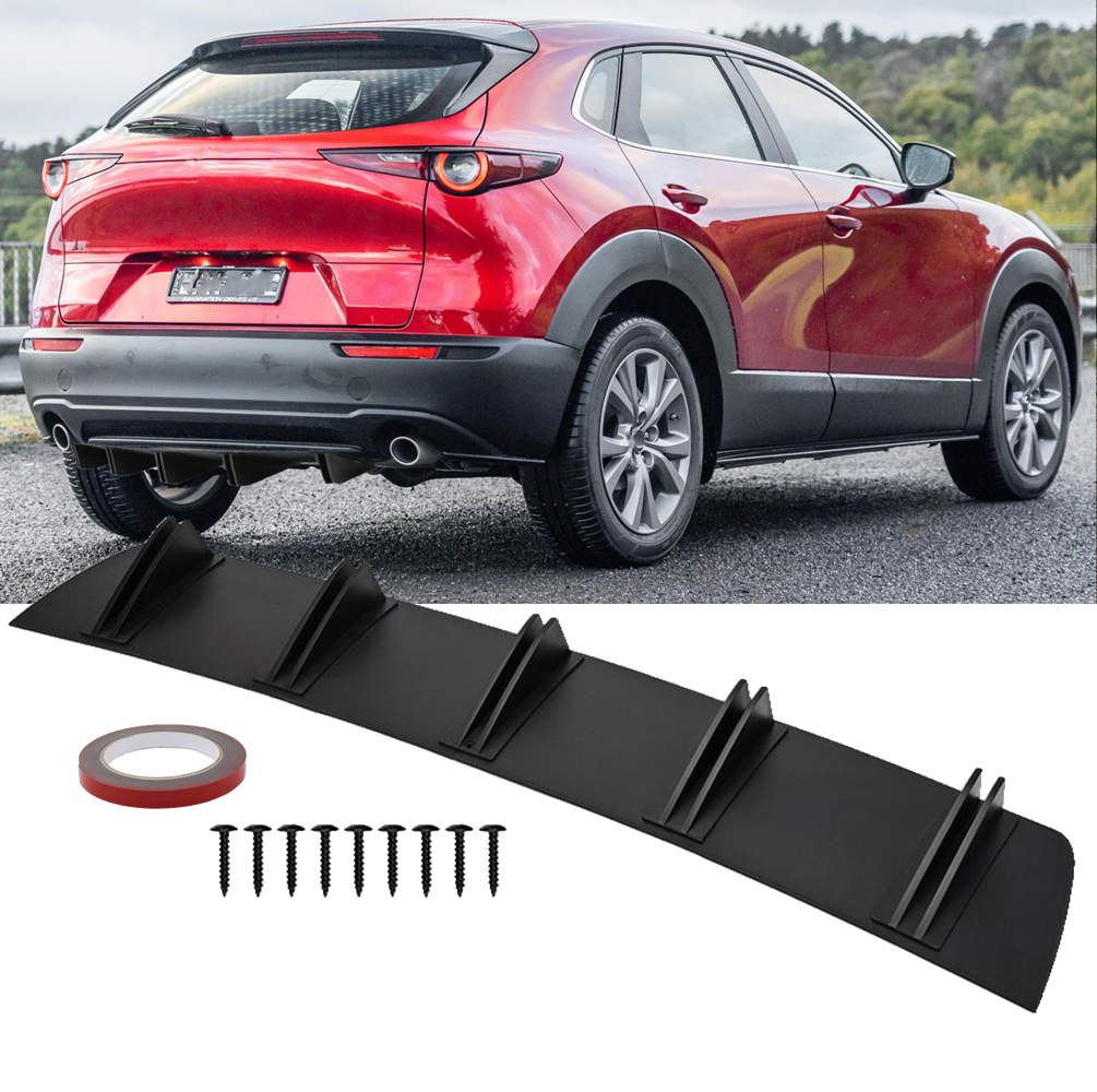 For Mazda CX-30 CX-5 CX-50 CX-9 Rear Lower Bumper Diffuser Lip Splitter ...