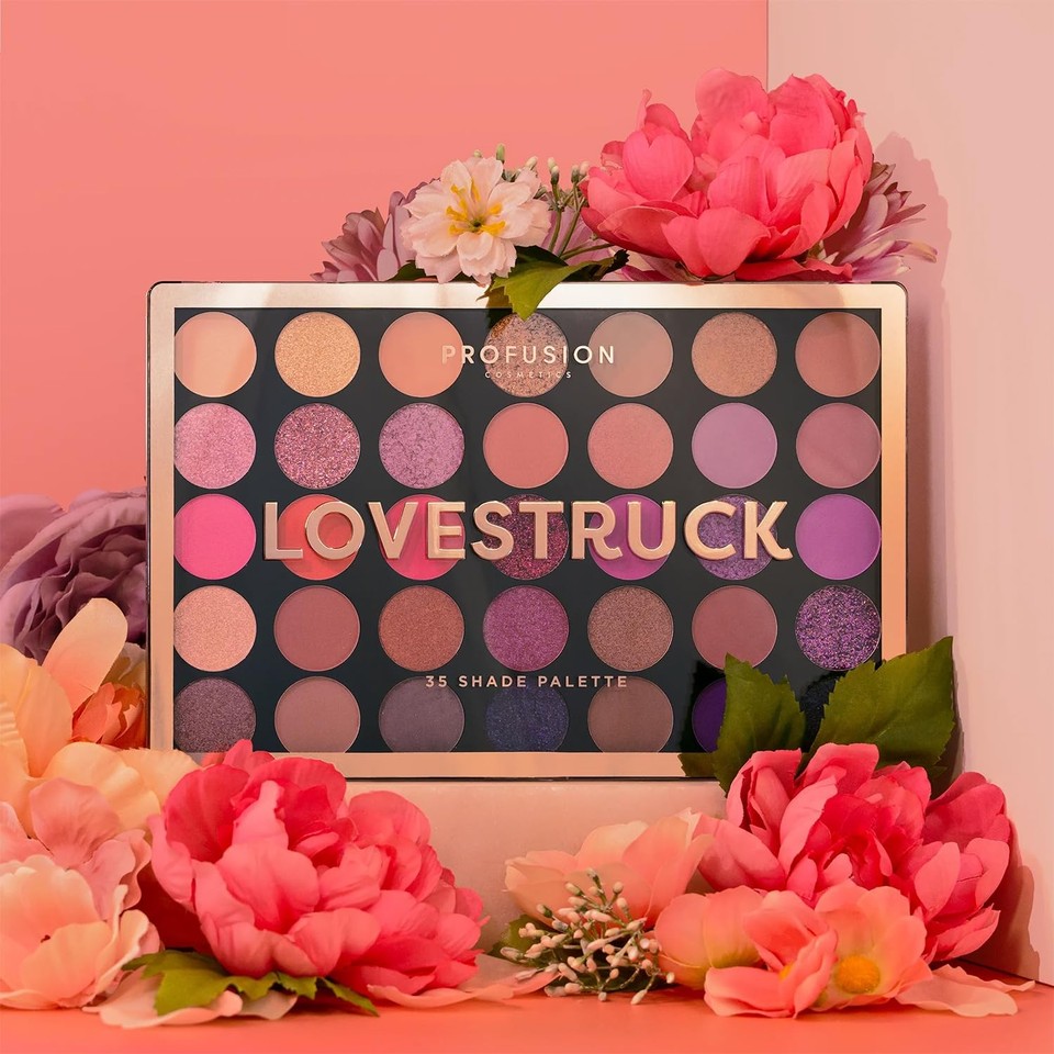 LoveStruck 35 Shade Palette With Impress You Eyeshadow Palette Highly Pigment... | eBay