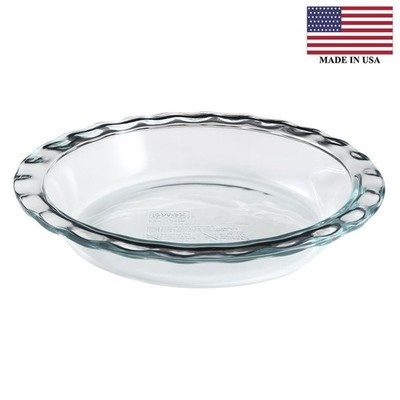 Pyrex - Easy Grab Pie Plate 24cm 28.6cm dia x 5.2cm (Made in the U.S.A ...