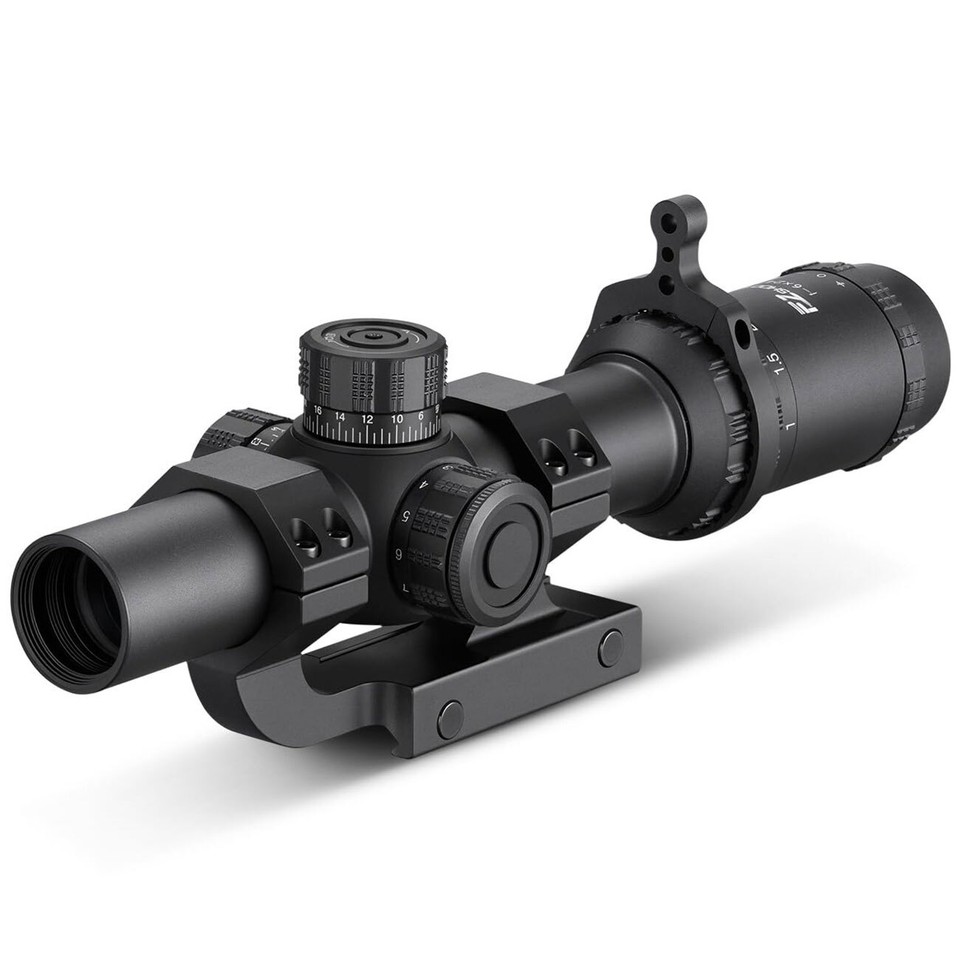 1-6x24 LPVO Rifle Scope Rangefinder Illuminated Reticle HD Optic Scope ...