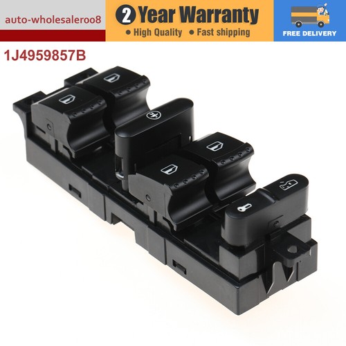 Master Control Power Window Switch 1J4959857B Fits VW Golf Jetta Bora ...