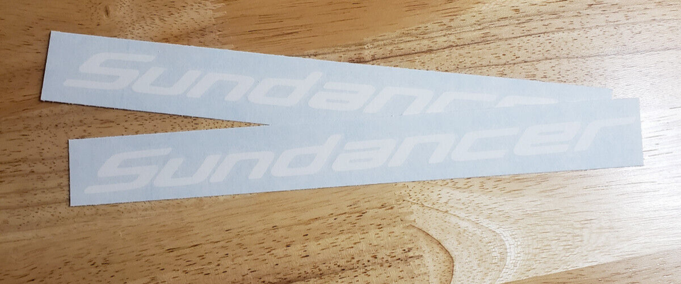 SUNDANCER Sea Ray Boat Decals stickers gloss white 19" FAST USA | eBay