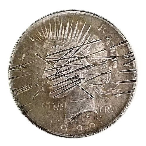 Two Face 2 Sided Coin Harvey Dent Trick Coin For BATMAN Metal Cosplay ...