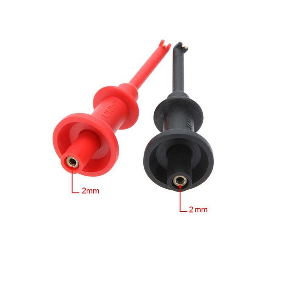 UNI-T UT-C01 Test Hook Clip Multimeters Test Lead Extension Hook Probe ...