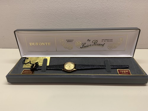 Vintage Dufonte Lucien Piccard Ladies Quartz Wristwatch | eBay
