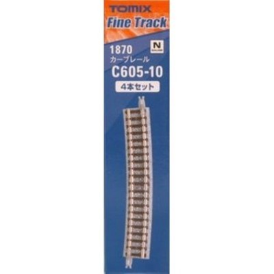 Tomix 1870 Curve Track C605-10(F) 4 pcs N Scale | eBay Australia