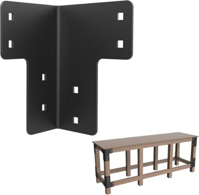 Heavy Duty Workbench Bracket Kit - 8 PCS 4mm/5mm Garage Legs for DIY ...