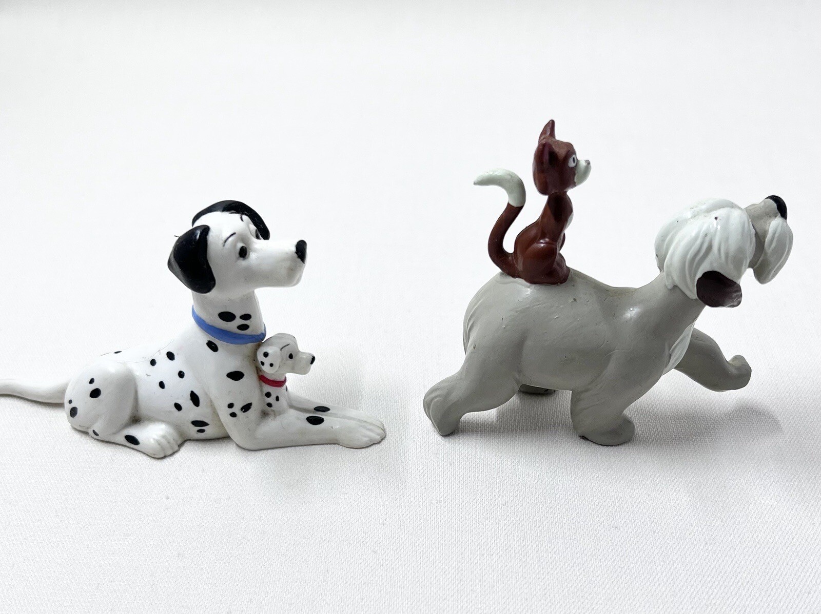 Disney 101 Dalmatians Pongo & Puppy Colonel & Sergeant Tibbs Figures ...