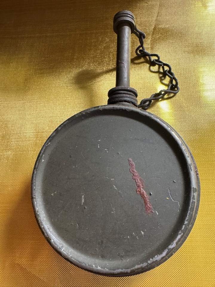 Vintage WWII US ARMY Military Gun Rifle Gunner Round Oiler Can w/Cap ...