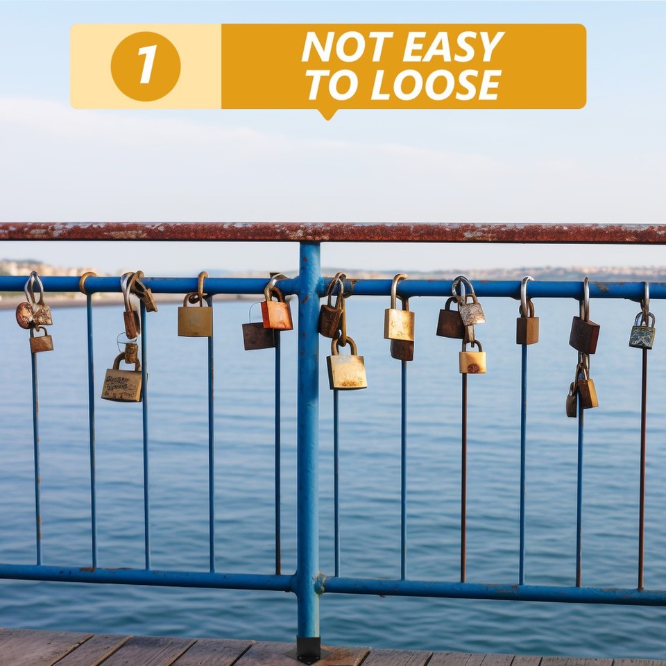 Deck Railing Bracket Post Fence Base Protectors Support Brackets | eBay ...