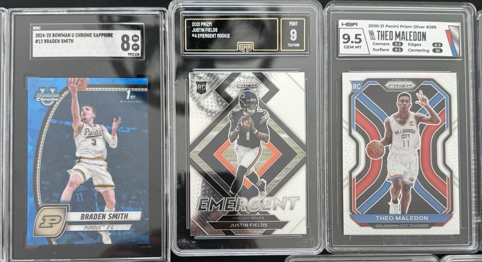 30 Card Graded Multi-Sport Cheap Slab Lot -PSA, BGS, SGC, GMA + Graded ...