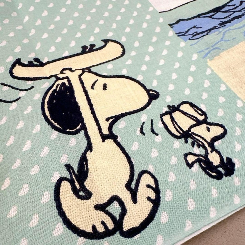 Snoopy Mt. Fuji Tenugui Ukiyo-e Katsushika Hokusai Thirty-six Views of ...