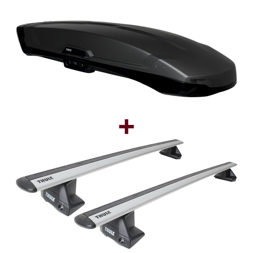 Dachbox Thule Vector L + Dachträger Thule für VW T-Cross C11/D31 set top | eBay.de