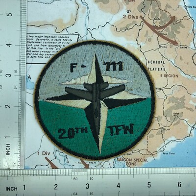 Patch , 20TH , TFW , F111 , USAF , patch | eBay