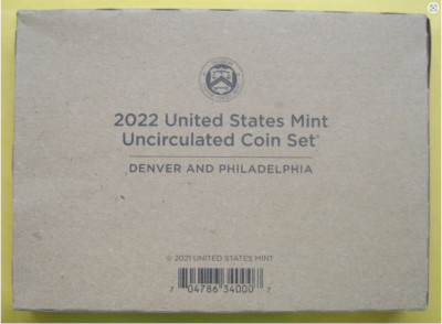 2022 U.S Mint Uncirculated Coin Set P&D Unopened | eBay