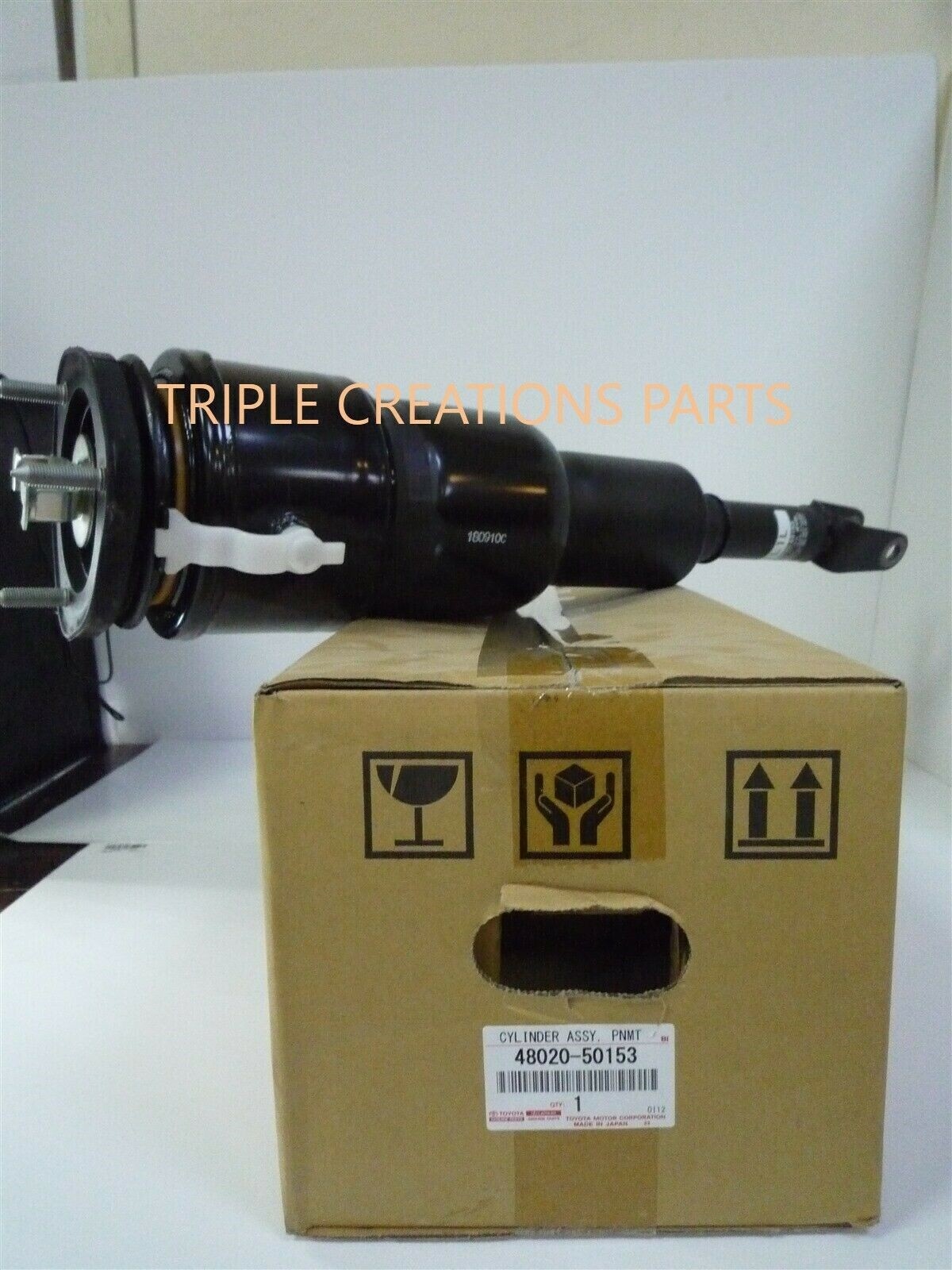 4802050153 GENUINE LEXUS LS460 CYLINDER ASSY PNEUMATIC FRONT LH W/SHOCK ...