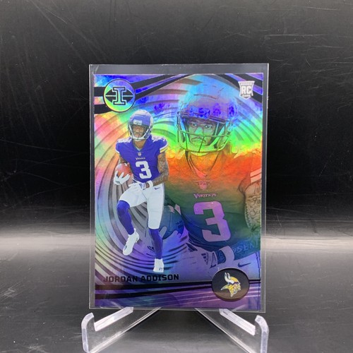 Jordan Addison 2023 Panini Illusions Rookie Card 🔥 Vikings | eBay
