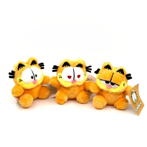 Cartoon Ford Garfield Plush Key Chain Baby Cat Dolls Toys Pendant Movie ...