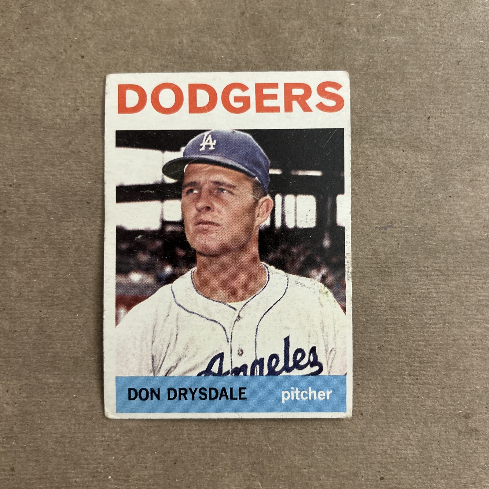 1964 Topps Baseball Don Drysdale Los Angeles Dodgers Card #120 | eBay