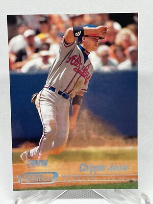 Chipper Jones 2001 Topps Fusion #30 Braves HOF | eBay
