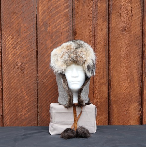 Customized LARGE Lynx and all-natural Beaver fur trapper's hat | eBay