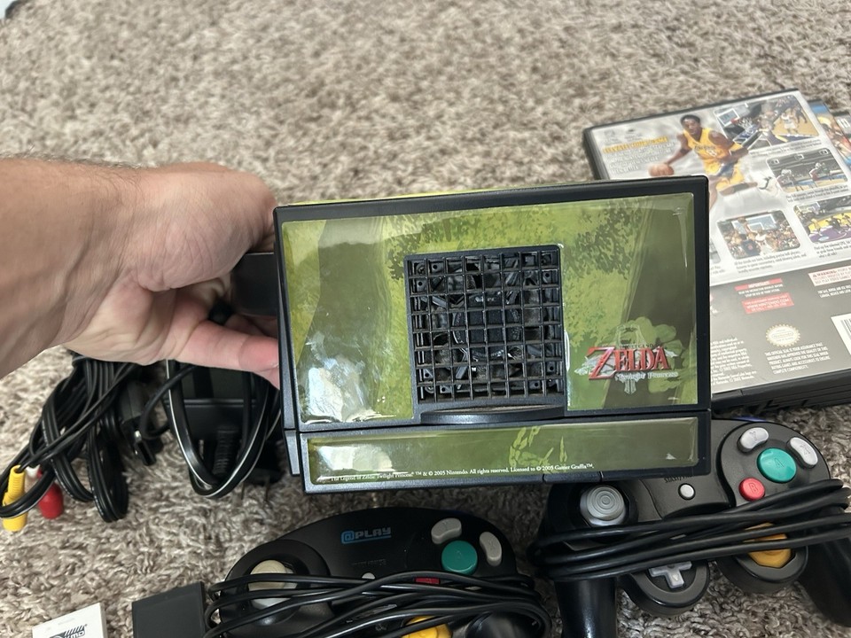 Nintendo GameCube Console Bundle Zelda Skin with Mariokart and More! | eBay