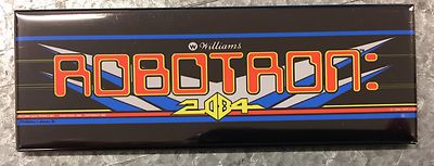 Robotron Arcade Game Marquee Fridge Magnet | eBay