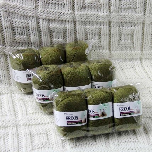 Sale 9 Ballsx50gr LACE Rugs Acrylic Wool Cashmere Hand Crochet Knitting ...