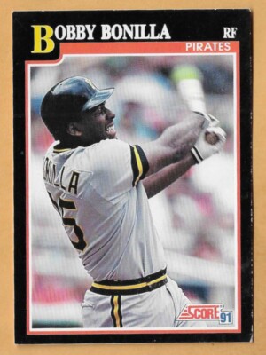 BOBBY BONILLA PITTSBURGH PIRATES #315 - SCORE NM-MT 1991 | eBay