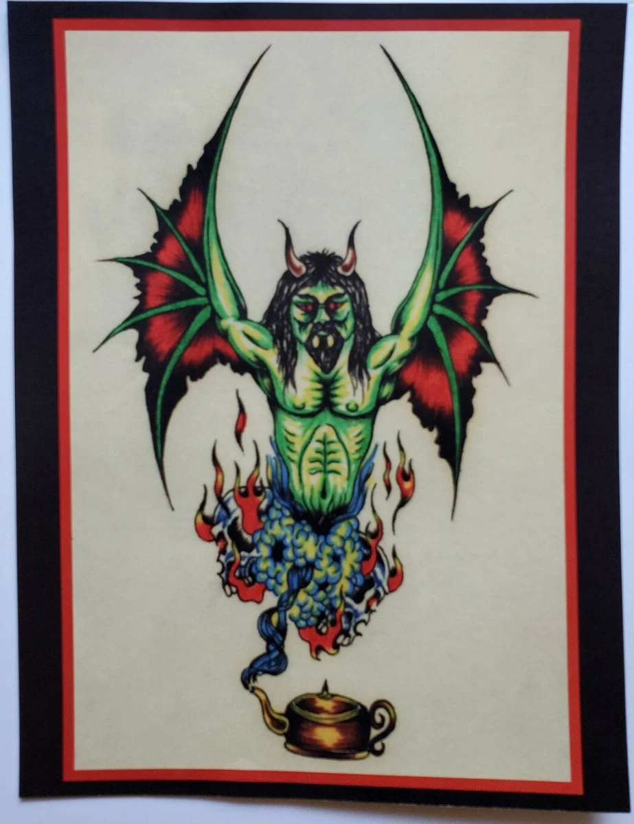 Devil Tattoo Flash Art