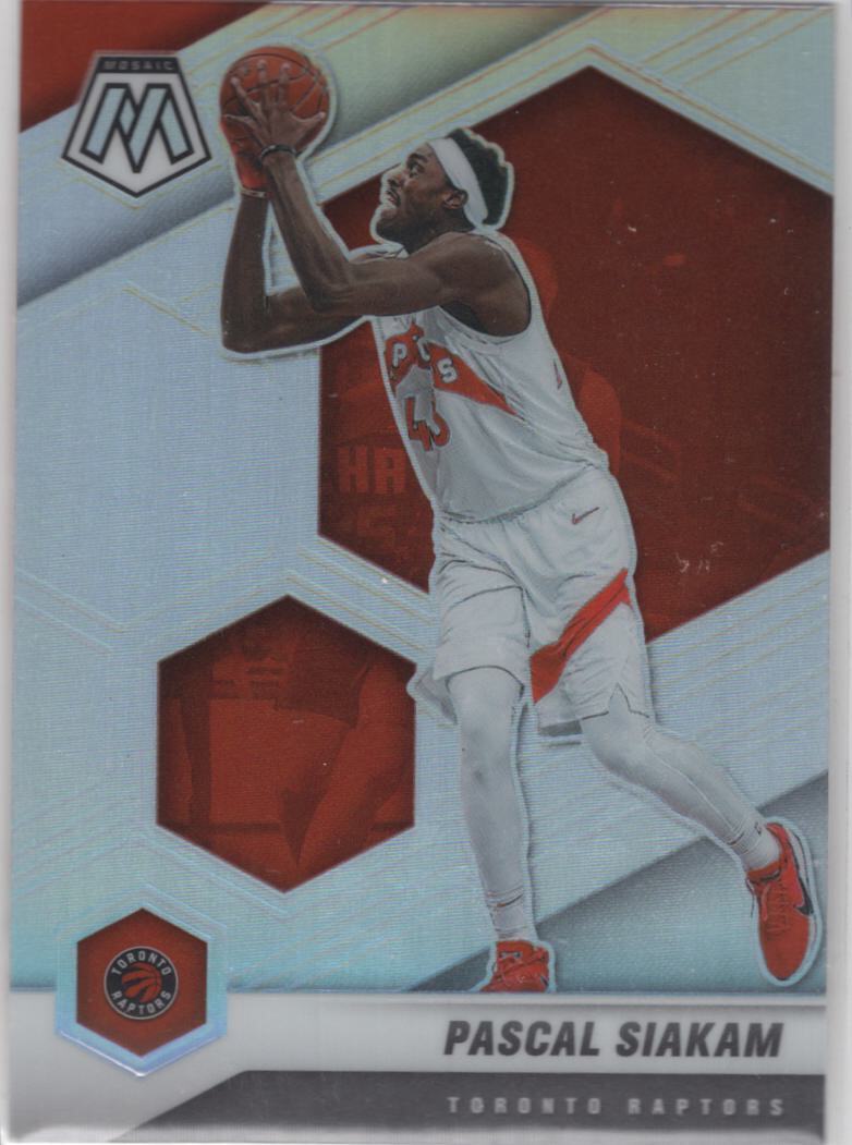 2020-21 Panini Mosaic Pascal Siakam Silver Prizm | eBay