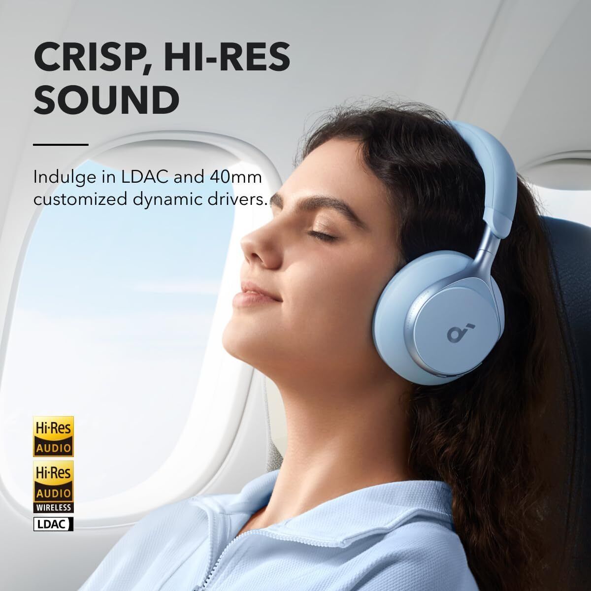 Soundcore Space One Wireless Over Ear Headphones ANC 2X Soundcore Space One Wireless Over Ear Headphones ANC 2X