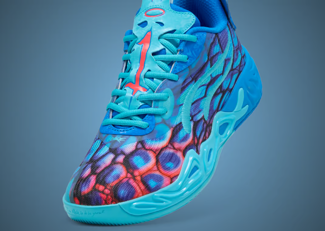 PUMA x LAMELO BALL MB 4 Low Alien Skin 311318_01 Men 8-13 GS 4-7 PS 11 ...