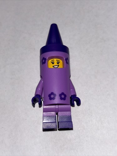 NEW LEGO MOVIE 2 Minifigure Mini Figure 71023 Purple Crayon Girl Fig ...