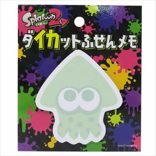 Splatoon 2 Squid Die-cut Sticky Notes Ensky Japan IMPORT for sale ...