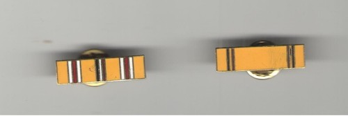 2 pin ENAMEL RIBBON BAR pin pinback tacpin meda lUS MILITARY | eBay
