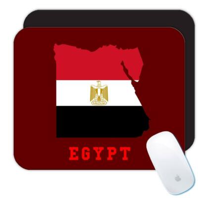 Gift Mousepad : Egypt MAP Flag Egiptian Epat Country Pride | eBay