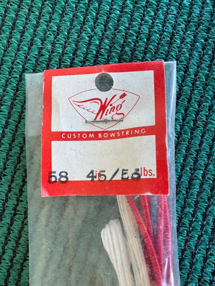 Vintage AMF Red Wing Hunter Recurve Bow Brown 46# Pound 58” Inch RH ...