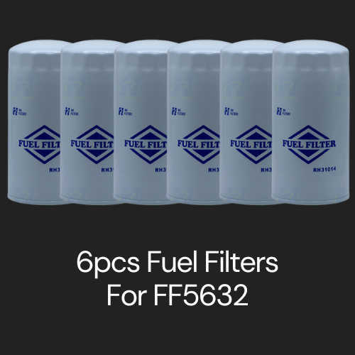 RH Quality Fuel Filter FF5632 Heavy Duty Diesel Engine Replacement 6 ...